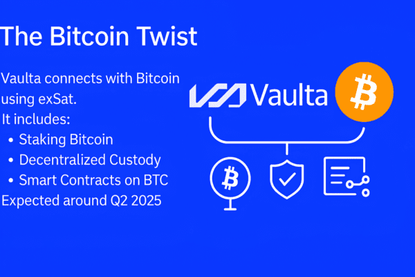 EOS Rebrands to Vaulta: Web3 Banking & RWA Shift - Millionero Magazine ...
